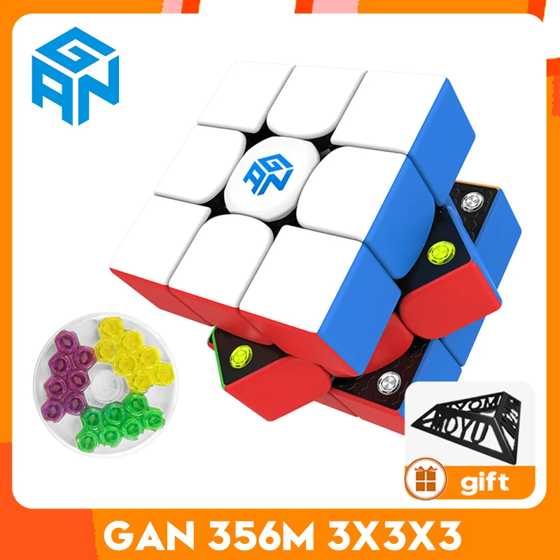 Gan-356M-Cube-Series-Magnetic-Magic-Cube-Professional-3x3-Gancube-GAN ...