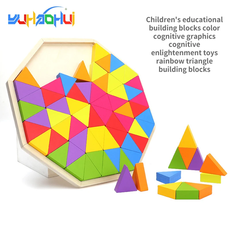 Childrens Educational Building Blocks Color Cognitive Graphics ...
