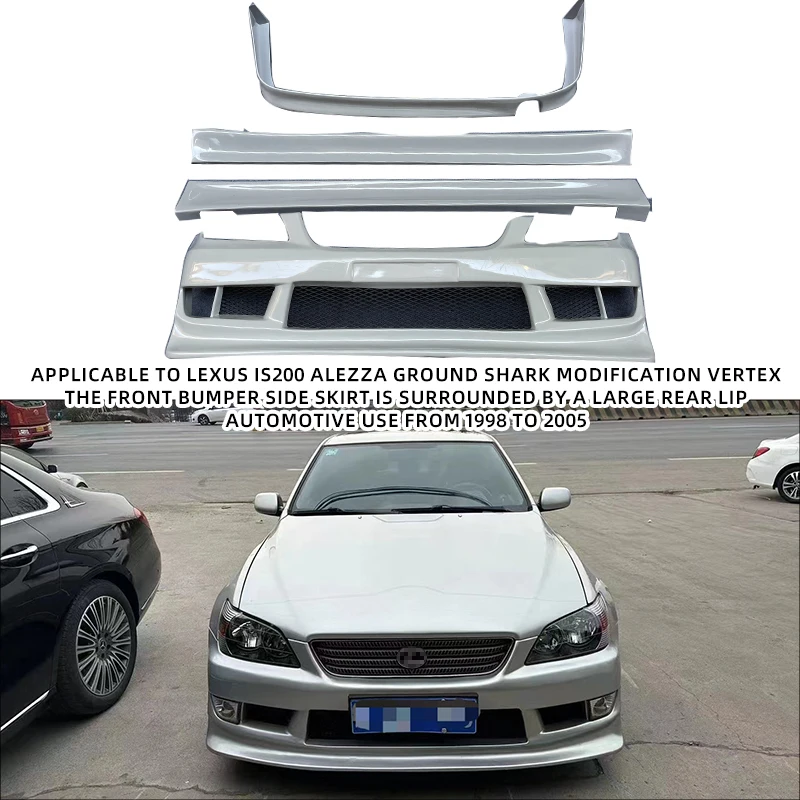 Suitable-for-Lexus-IS200-ALEZZA-Biting-Shark-modification-Vertex-front ...