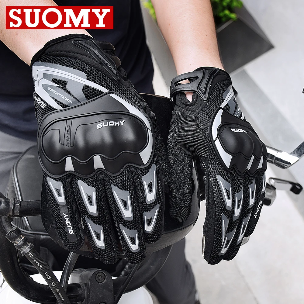Summer-Motorcycle-Riding-Gloves-Mesh-Breathable-Motocross-Gloves ...