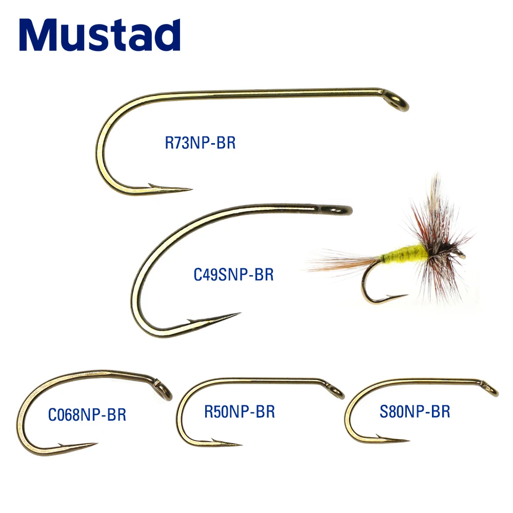 Mustad-30pcs-Barbed-Fly-Fishing-Tying-Hook-Bronze-Color-Caddis-Eggs ...