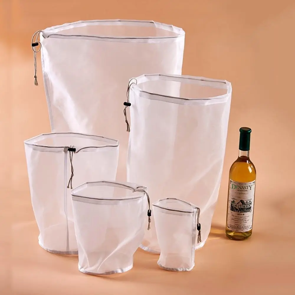 Big-Reutiliz-vel-Almond-Milk-Bag-Malha-Fina-Cheesecloth-Nylon-Cold-Brew ...