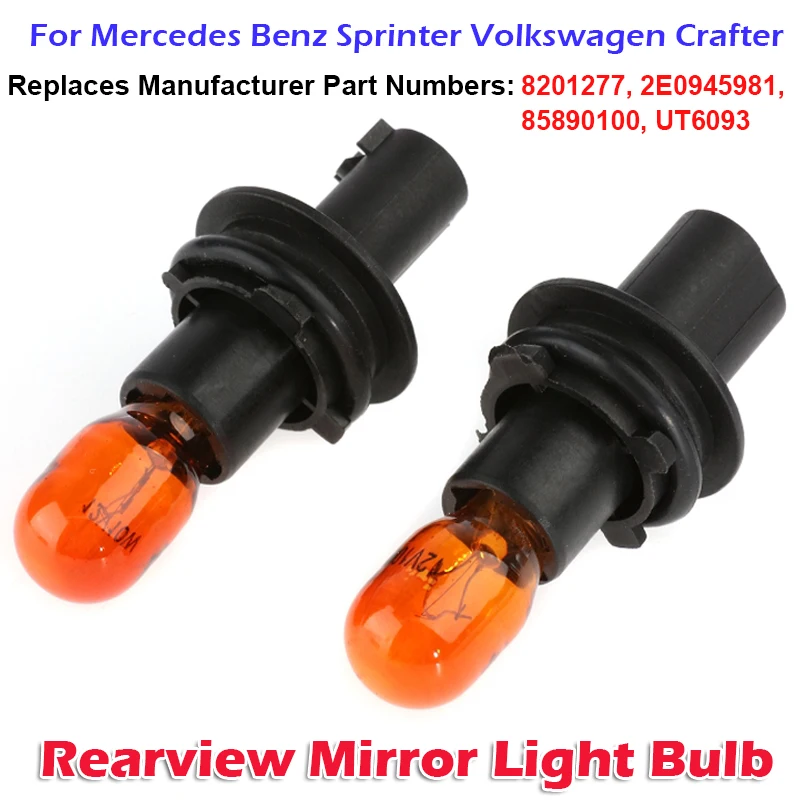 1-2pcs-Car-Rearview-Mirror-Light-Bulbs-for-Mercedes-Benz-Sprinter ...