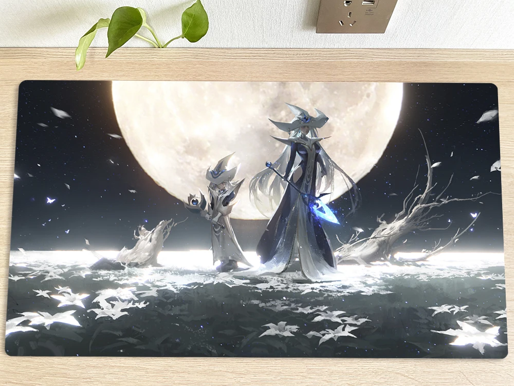 YuGiOh Playmat Silent Magician TCG CCG Mat Trading Card Game Mat Table ...