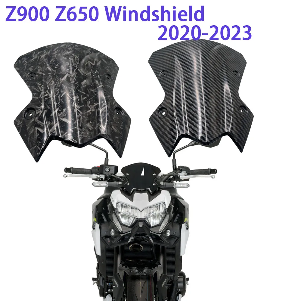 For-Kawasaki-2020-2023-Z900-Z650-Windshield-Windscreen-Odometer-Viser ...