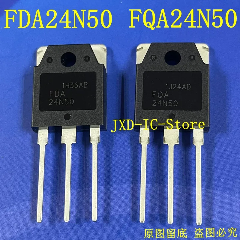 10PCS-100-Real-Original-New-FDA24N50-FQA24N50-Mosfet-24N50-24A-500V-TO ...