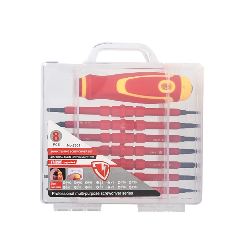 New-Insulated-Screwdriver-Electrician-Double-headed-Dual-purpose ...