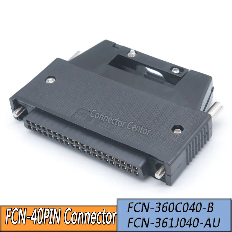Connector-40PIN-For-A6con1-Mitsubish-omron-PLC-I-O-Connector-FCN ...