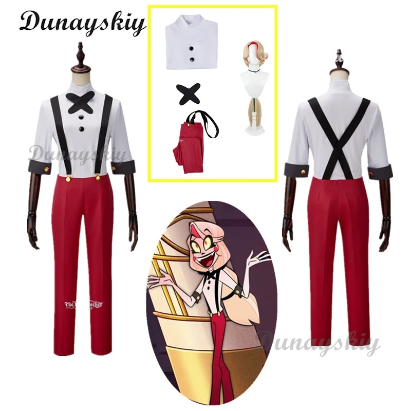 Anime-Charlie-Morningstar-Cosplay-Hazbin-Cos-Hotel-Fantasia-Costume-Wig ...