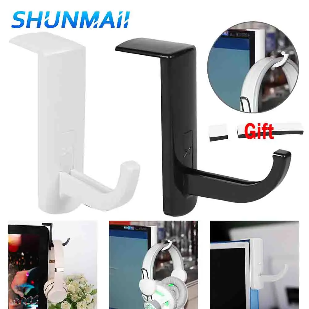 Universal-Headphone-Holder-Stand-Adhesive-Wall-Mount-Headphone-Hanger ...