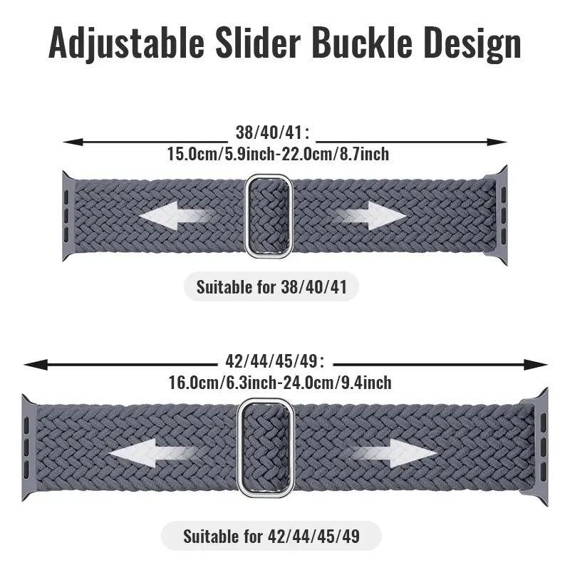 2-Pack Apple Watch Nylon Stretch Bands – ELECTRO SUPPLY HUB