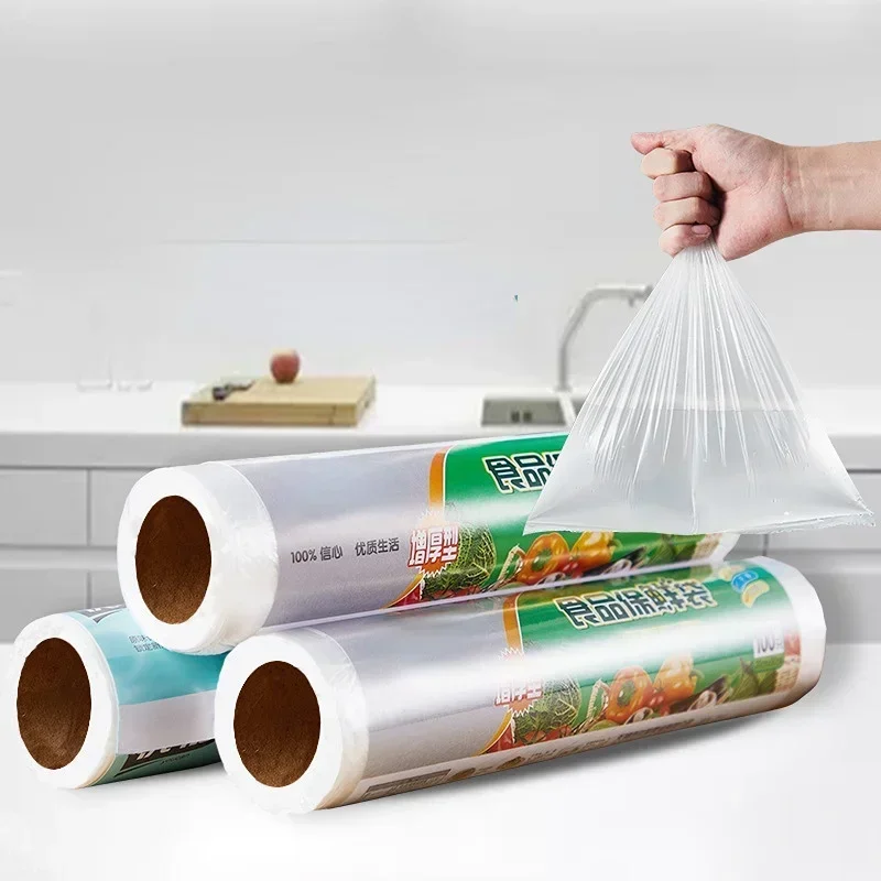 50Pc-Fresh-Food-Storage-Wrap-Fruits-Vegetable-Plastic-Packaging ...