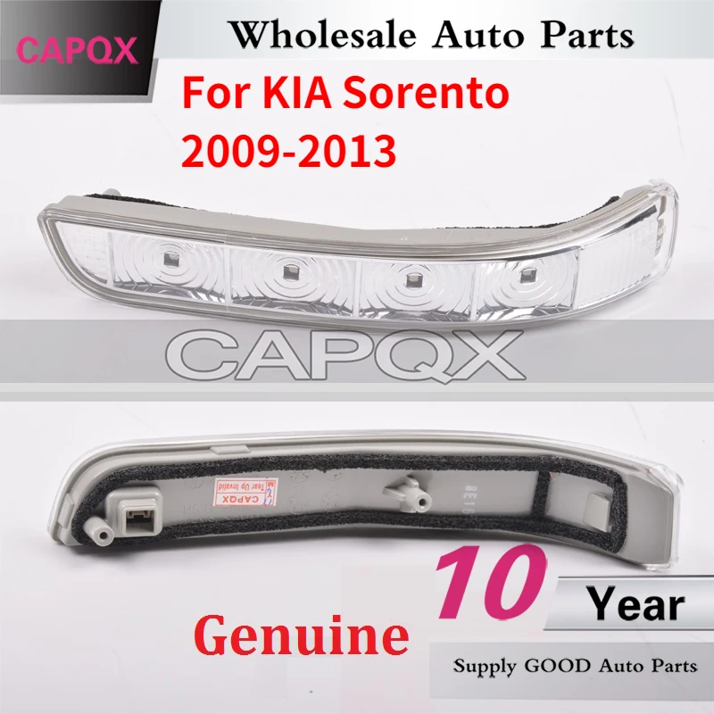CAPQX Luz LED de señal de giro para coche, luz indicadora de espejo ...
