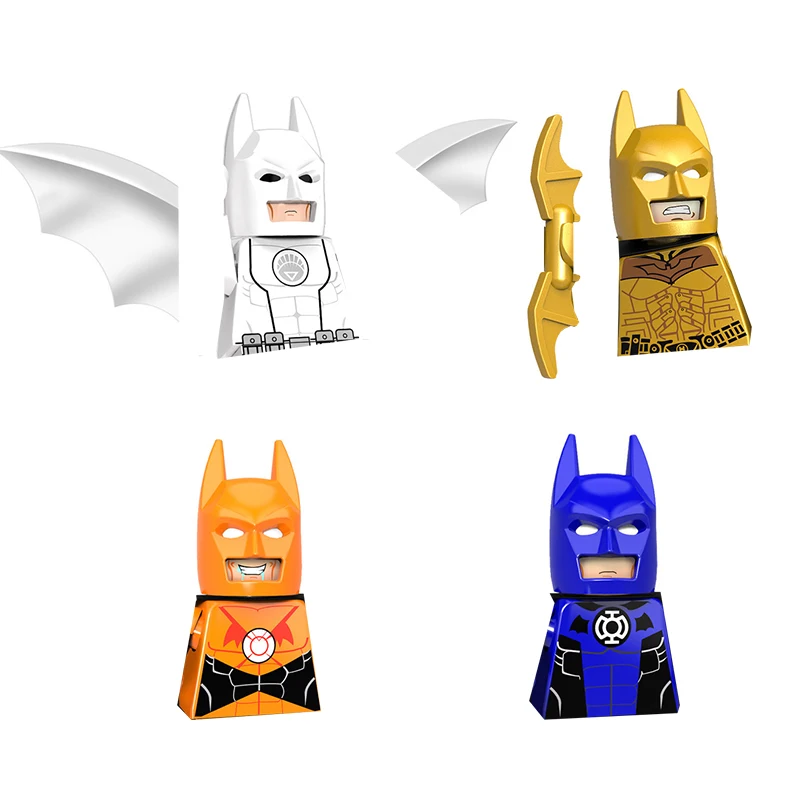 DC Bricks Mini Action Figures Dark Knight Batman Building Blocks The ...