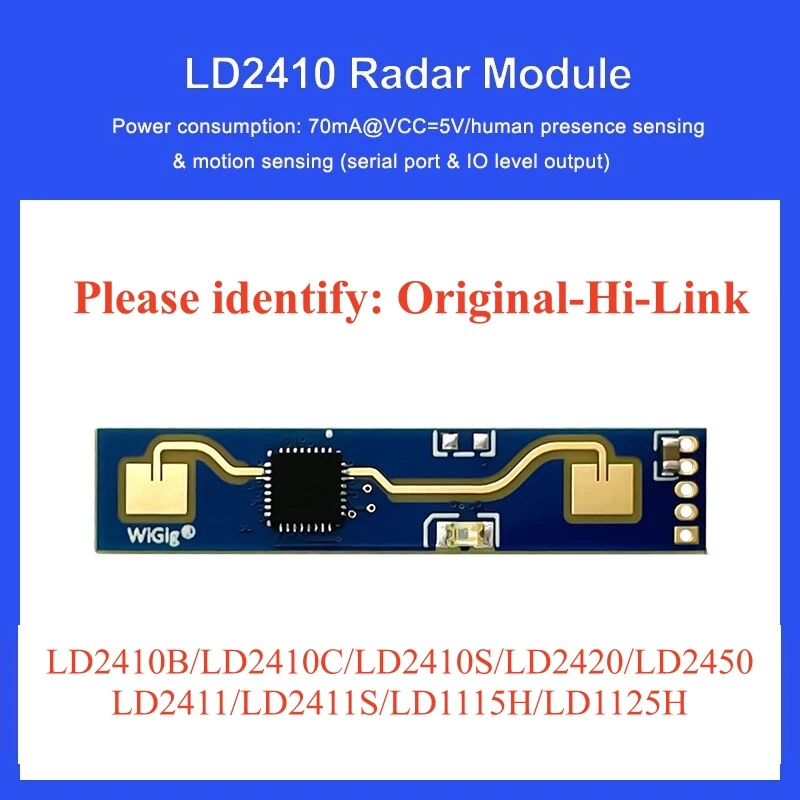 24GHz-HLK-LD2410-2410B-2410C-LD2450-LD2411S-FMCW-modulo-Radar-di ...