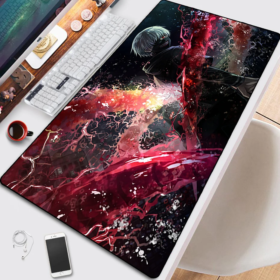 Anime-Tokyo-Ghoul-Customized-HD-Printing-Gaming-Mousepad-Computer-Lock ...