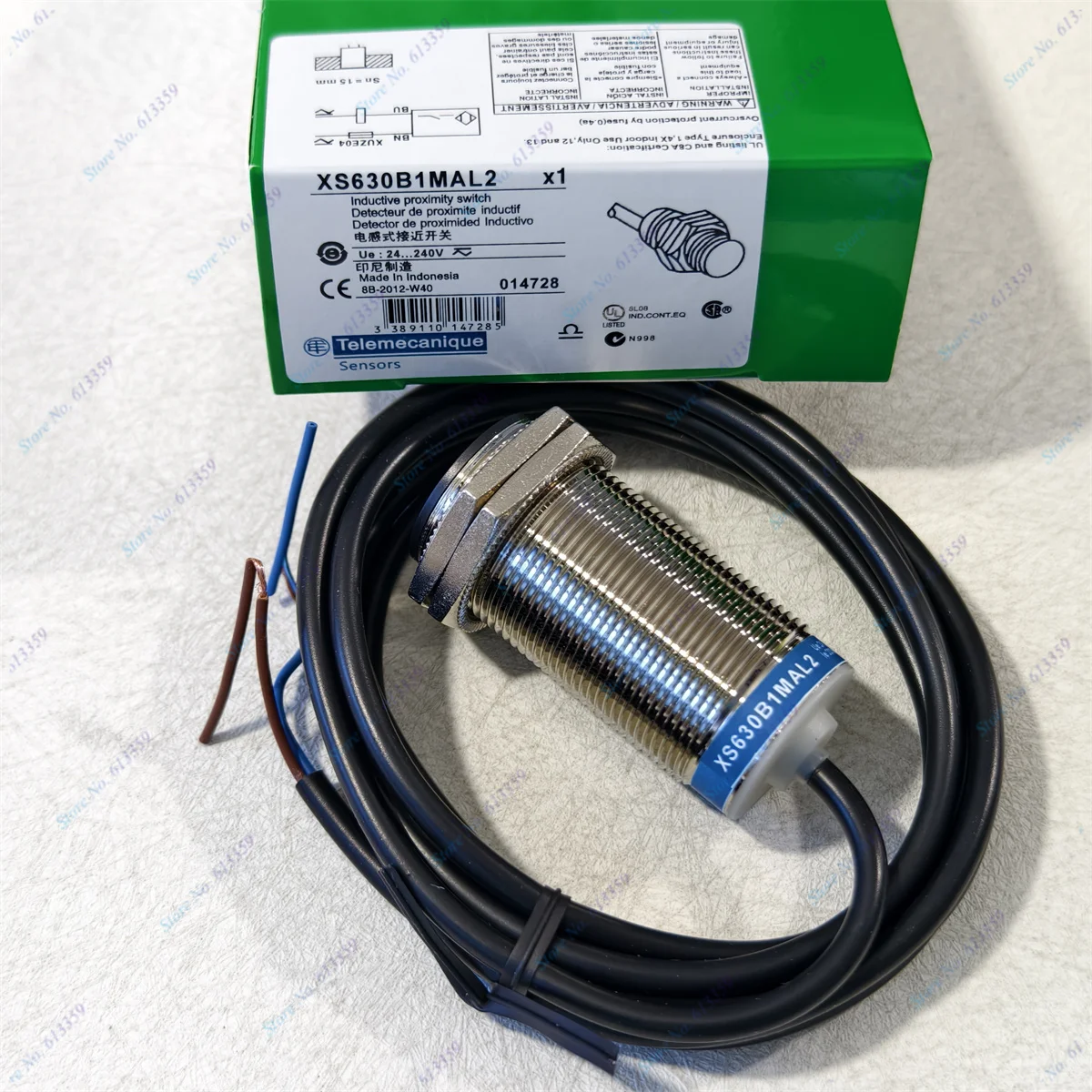 XS630B1MAL2-or-XS630B1MBL2-Schneider-Proximity-Switch-Sensor-New-High ...