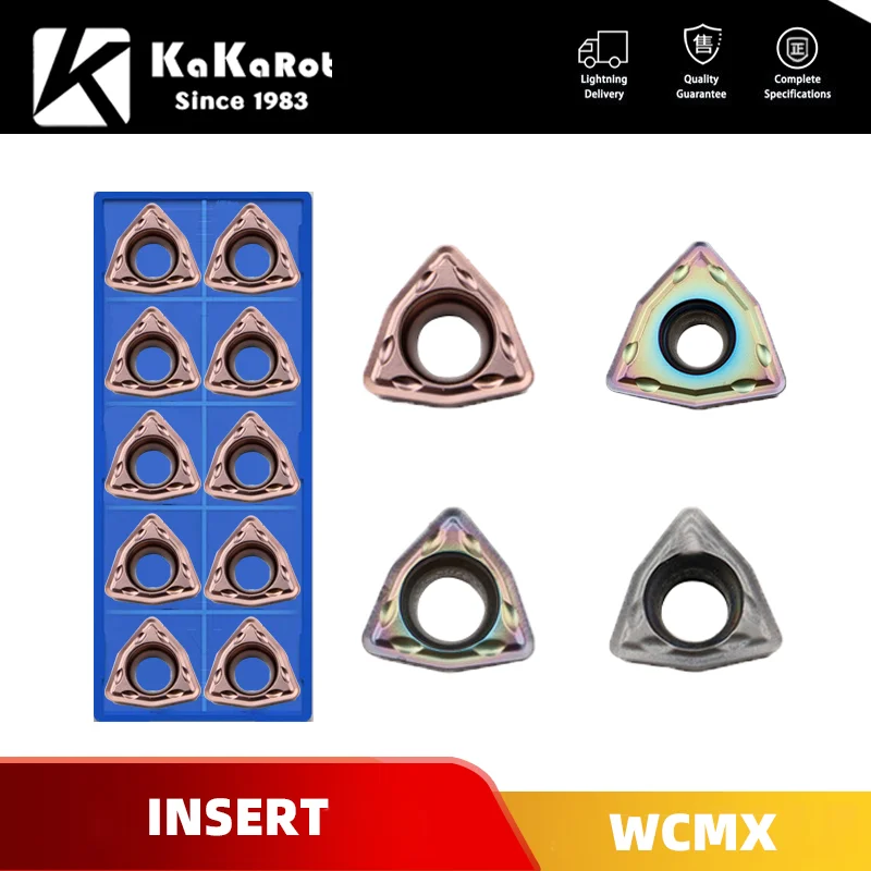 KaKarot-10PCS-U-drill-WCMX030208-WCMX040208-WCMT050308-WCMT06T308 ...