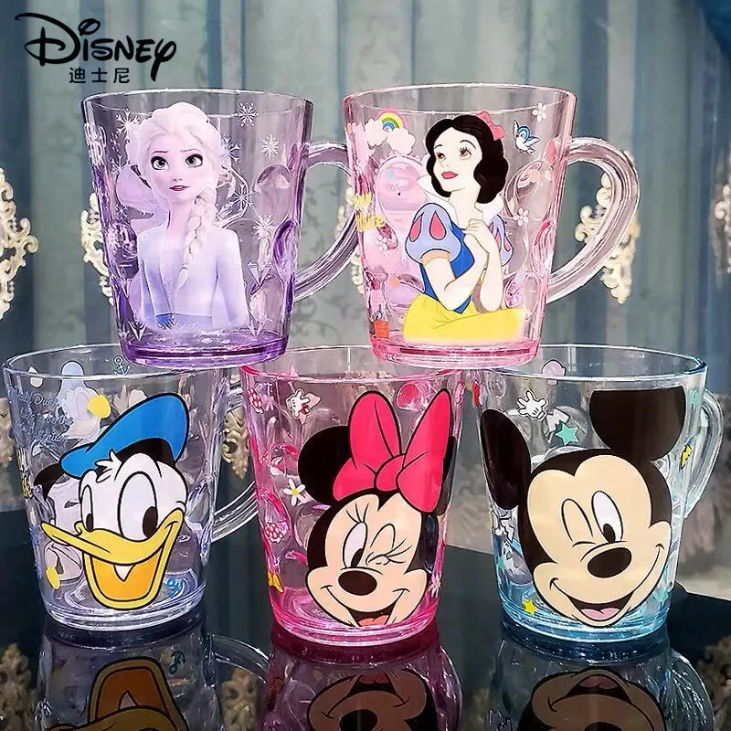 Disney-Mickey-Minnie-Frozen-2-Princess-Elsa-Milk-Cup-ABS-Cups-BPA-Kids ...