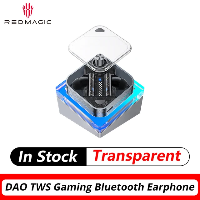 Original Nubia RedMagic DAO TWS Gaming Earbuds for RedMagic 8s Pro TWS ...