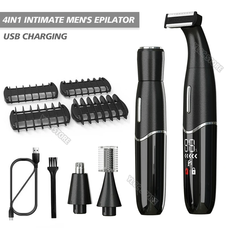 Intimate Areas Haircut Precision Shaver Men Bikini Line Sensitive Razor ...