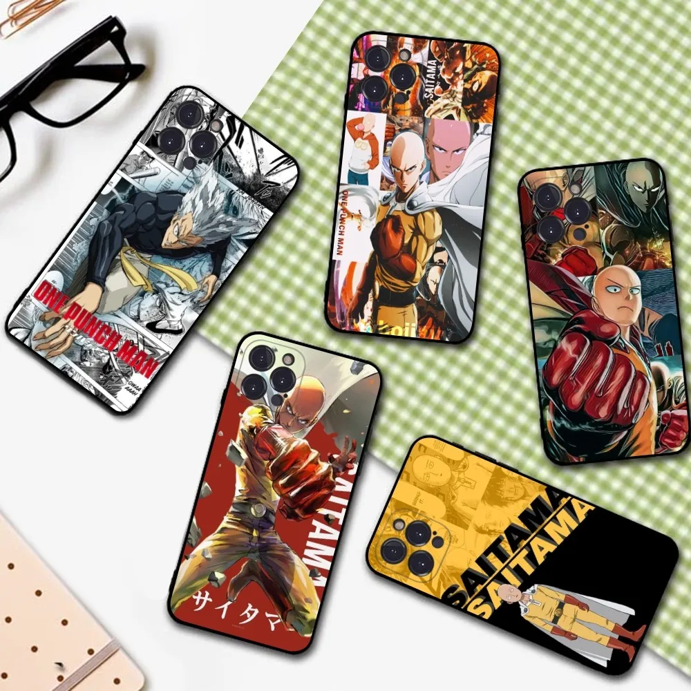 One-Punch-Man-Phone-Case-Silicone-Soft-for-iphone-15-14-13-12-11-Pro ...