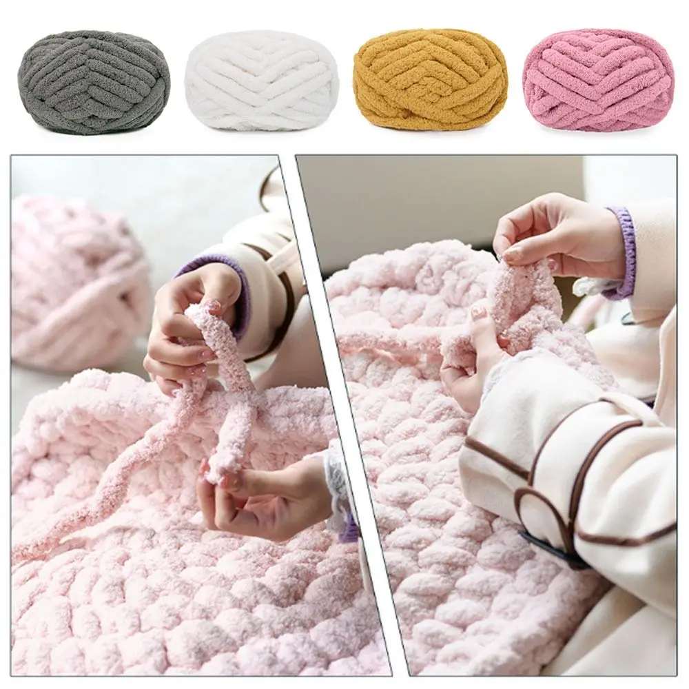 226g-Ball-Velvet-Thick-Super-Bulky-Chunky-Yarn-Hand-Knitting-Woven ...