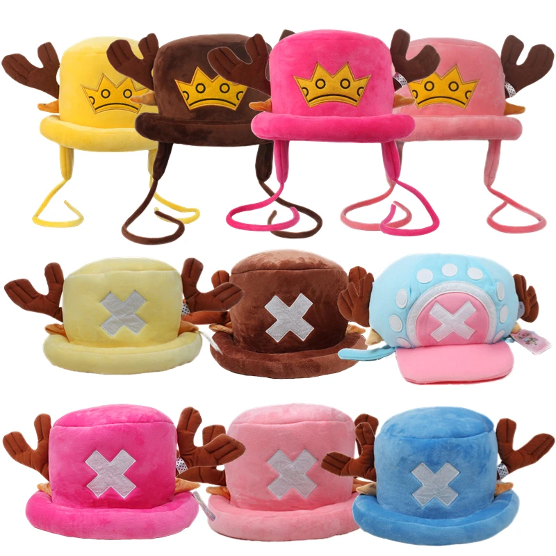 One-Piece-Chopper-Plush-Hats-Anime-Cartoon-Cosplay-Plush-Winter-Keep ...
