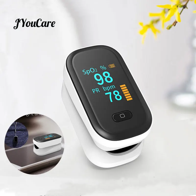 Portable-Finger-Pulse-Oximeter-Blood-Oxygen-Heart-Rate-Saturation-Meter ...