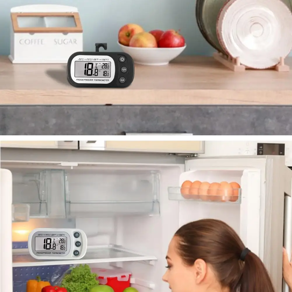 Magnetic-Freezer-Thermometer-Digital-Refrigerator-Thermometer-with-Lcd ...