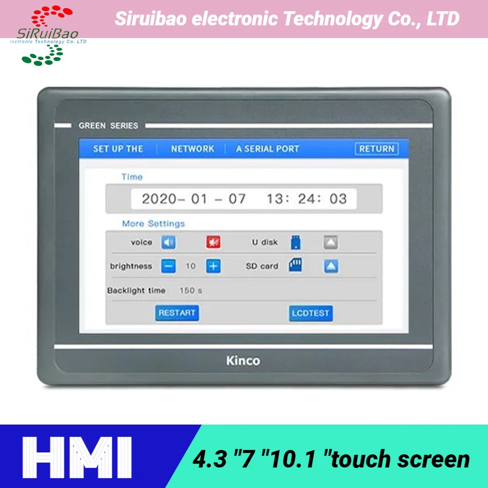 Hmi-Touch-Screen-Kinco-Gl100-Gl100e-10-Inch-Ethernet-Usb-Host-Hmi-Touch ...