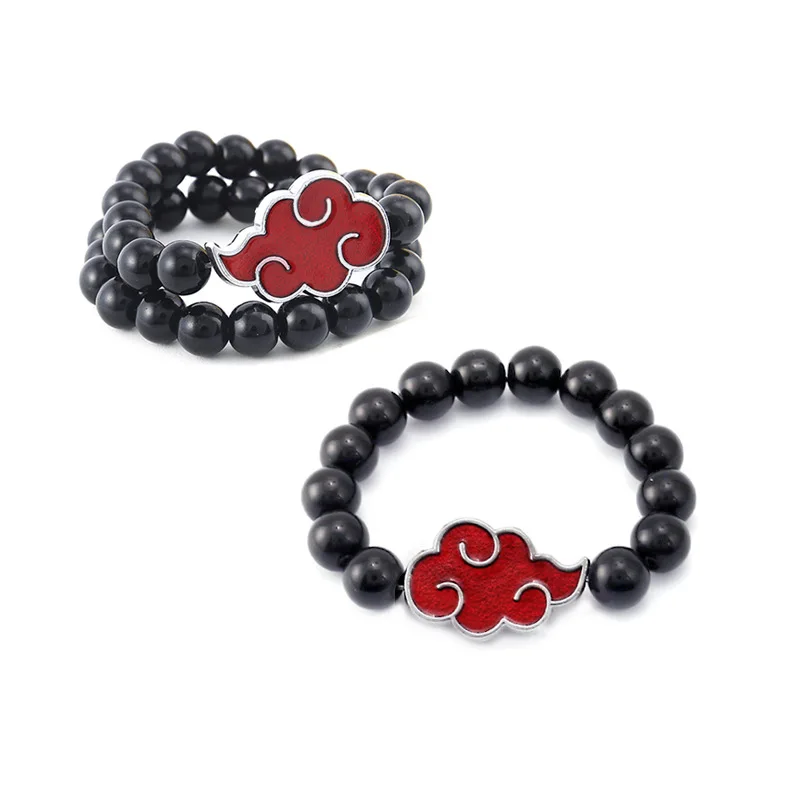 Anime-Akatsuki-Bracelets-Uchiha-Itachi-Konan-Deidara-Pain-Nagato-Red ...