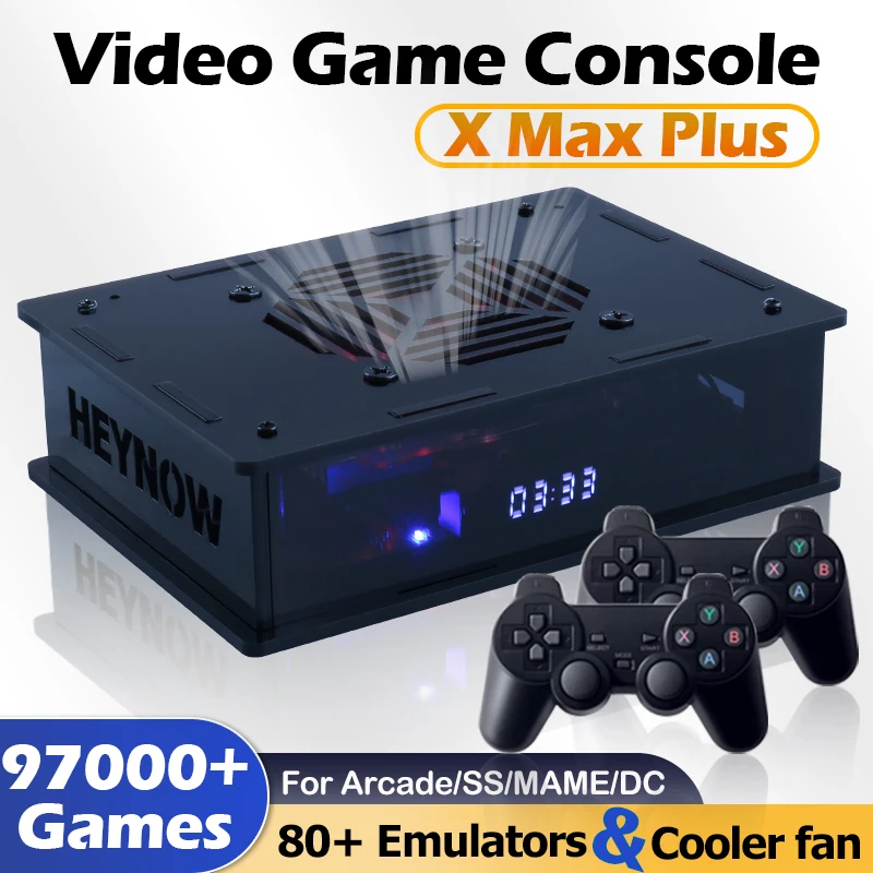 Videogameconsole-X-Max-Plus-S-905X4-Android-11-Emuelec4-6-Dubbel ...