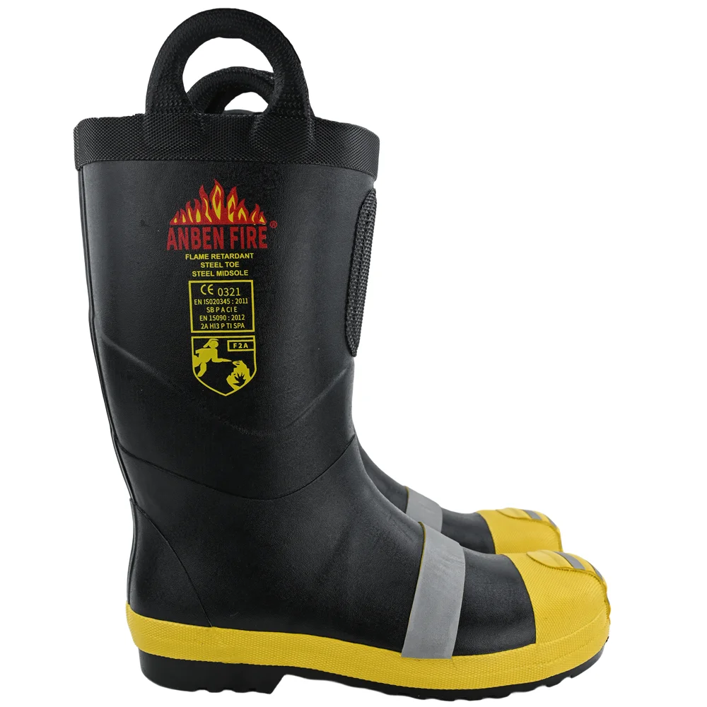 For-ANBEN-FIRE-Thick-Natural-Rubber-Heavy-Duty-Fireman-firefighter-boot ...