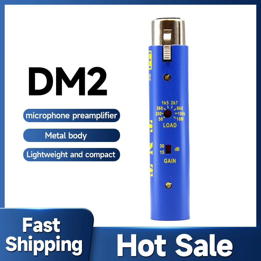 DM2-moving-coil-microphone-transistor-amplifier-bottom-noise-clean-gain ...