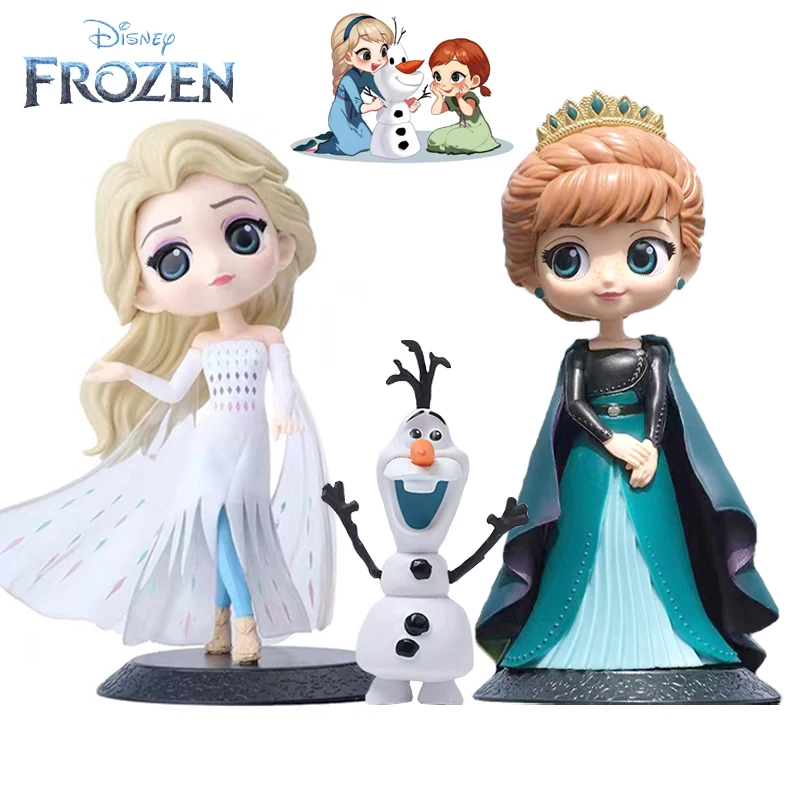 Disney-Frozen-Elsa-Anna-Olaf-Action-Figures-Anime-Children-s-Toys ...