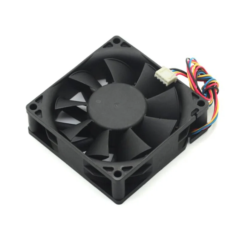 8025 MGT8012UB-W25 12V 0.66A four-wire PWM violent cooling fan ...