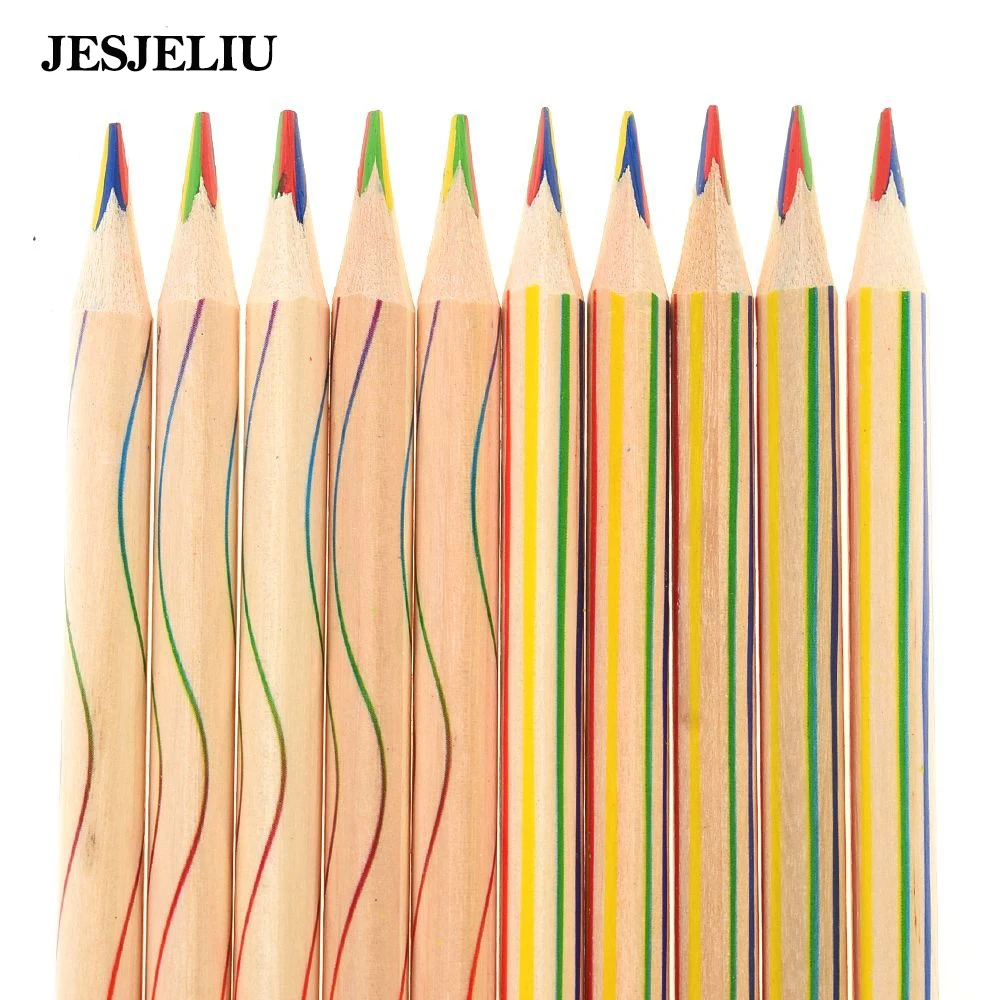 Rainbow Colors In Order Colored Pencils