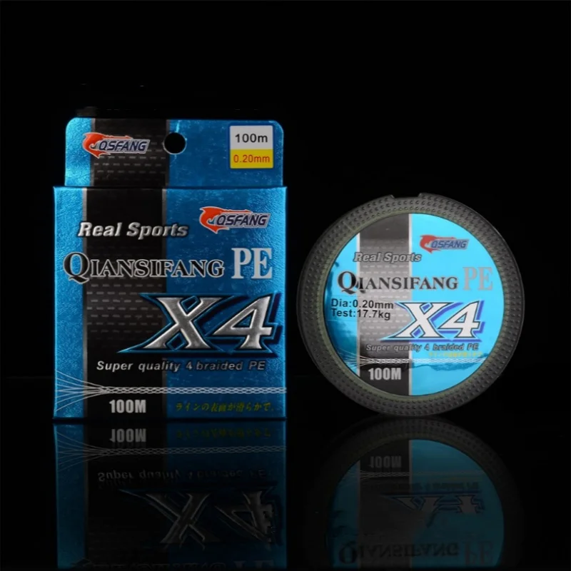 Fishing-Braided-line-100M-4X-Multifilament-line-10-100LB-Fishing-thread ...