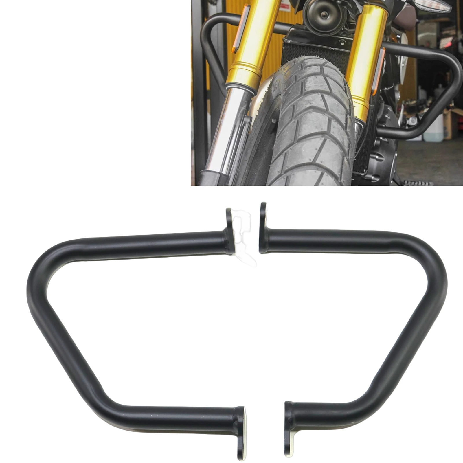 Motorcycle Front Crash Bar Protector Bumper Bracket For Triumph ...