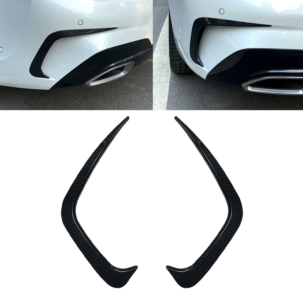 1-Pair-Rear-Bumper-Spoiler-Side-Canard-Fit-For-BMW-G20-G28-2019-2020 ...