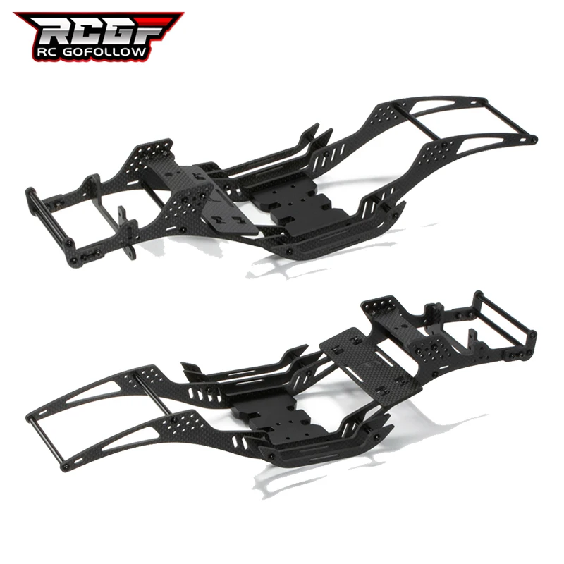LCG-Chassis-Kits-Carbon-Fiber-Cheater-Rigs-Frame-with-Delrin-Skid-for-1 ...