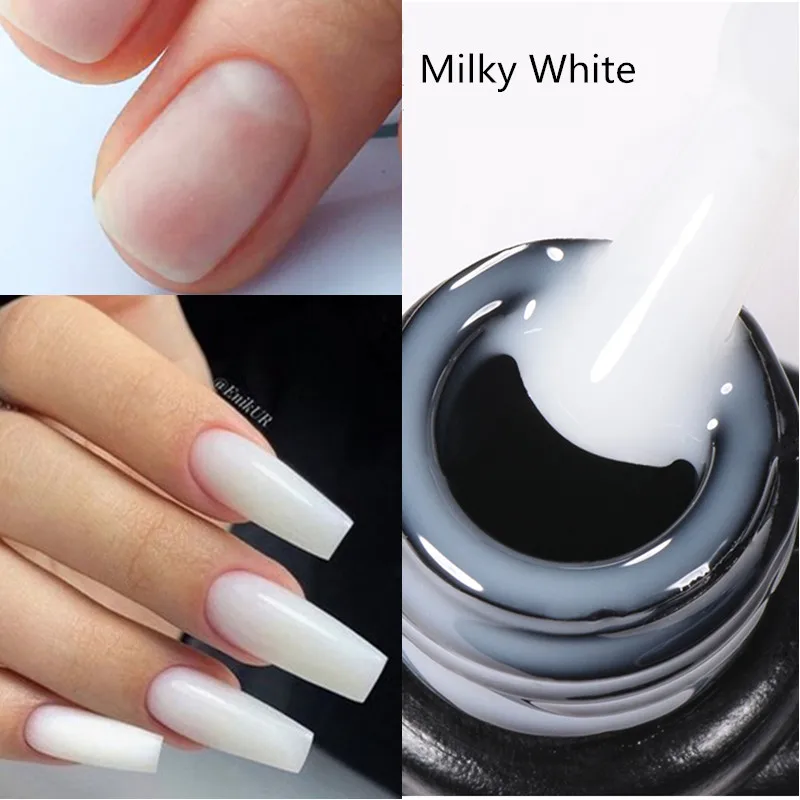 Mtssii-7ml-Milky-White-Quick-Extension-Gel-Nail-Polish-Nude-Construct-Hard-Gel-Semi-Permanent ...