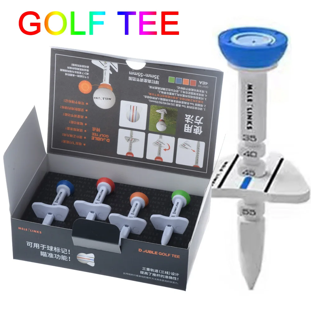 Golf-Tee-With-Package-Step-Down-Golf-Ball-Holder-Plastic-Golf-Tees-For ...