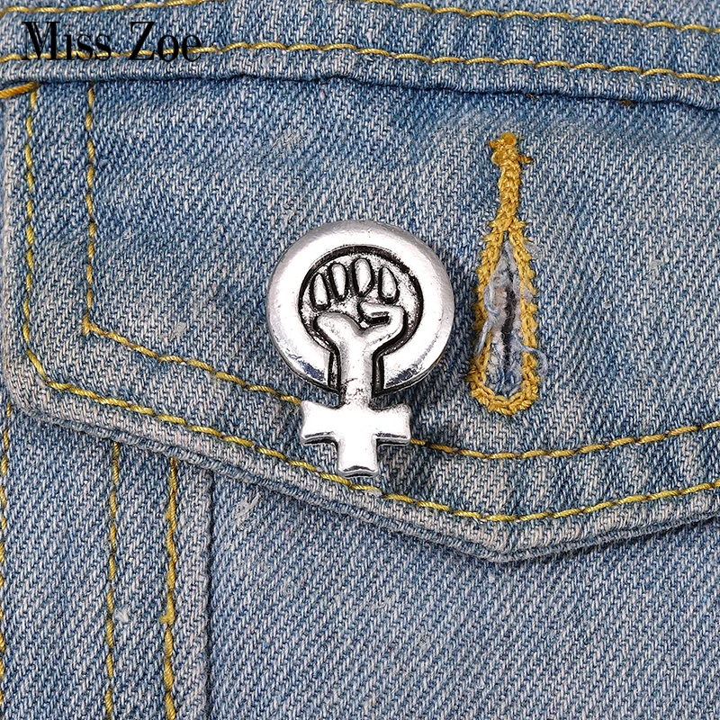 Feminist Gifts Women | Feminist Girl Power Pin | Feminism Pin Girl ...