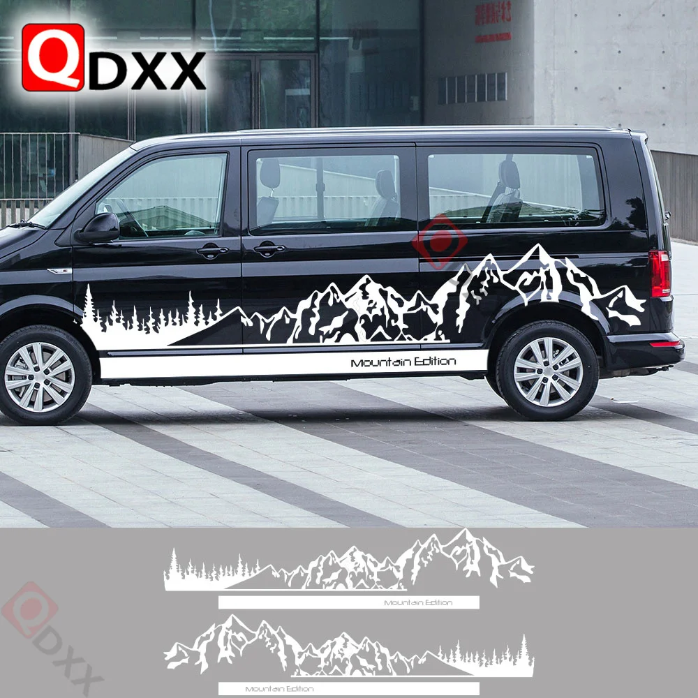 4Pcs/Lot Car Stickers For VW Transporter T4 T5 T6 Multivan Caravelle ...