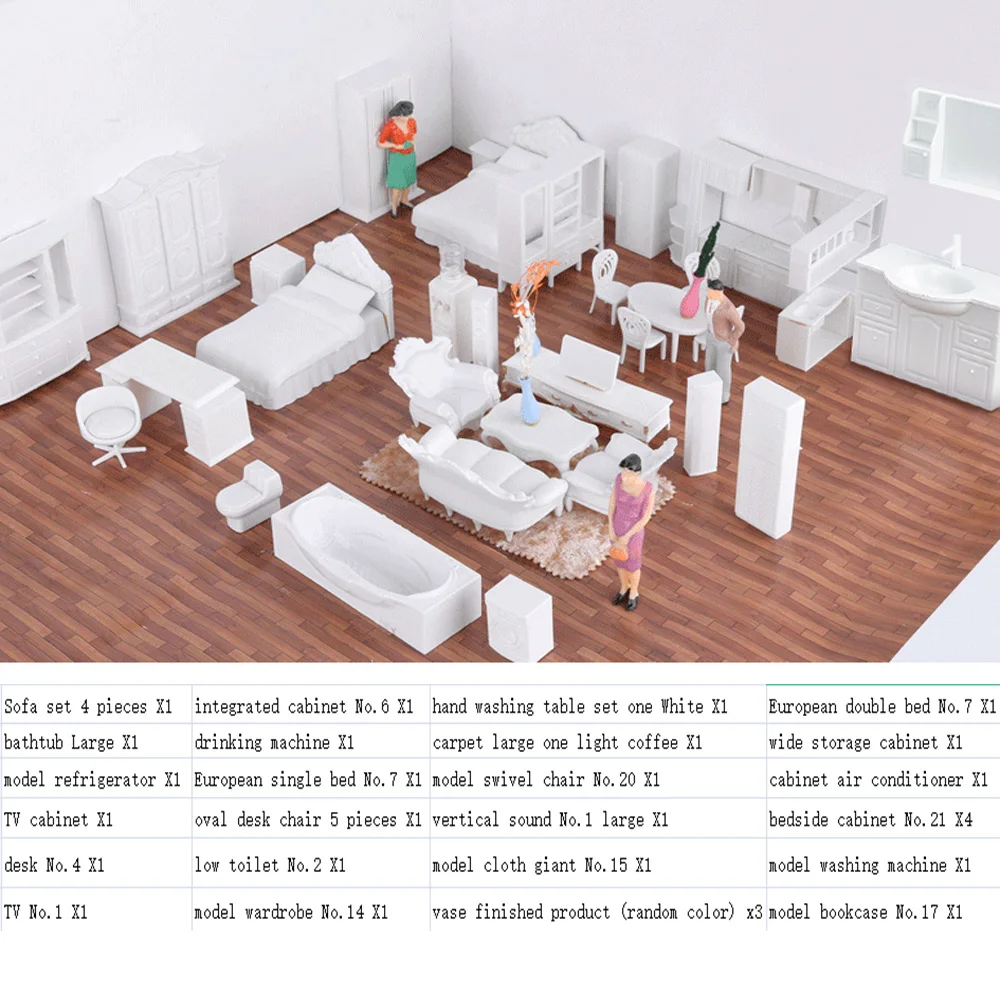 1-25-scale-Miniature-Furniture-Dollhouse-Accessories-Bathroom-Interior ...