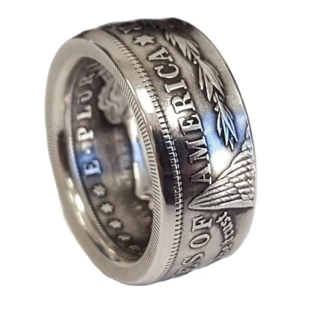 New Hot Handmade Custom Jewelry Hip Hop Silvery Rings Fashionable Punk ...