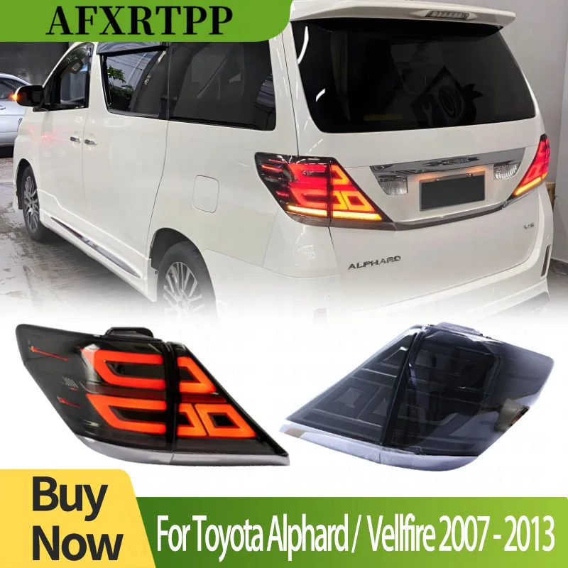 LED Tail Lights For Toyota Alphard / Vellfire 2007-2013 2nd Gen With ...