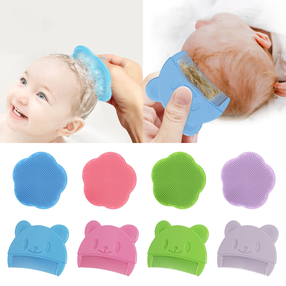 Cepillo-de-pelo-para-beb-cepillo-de-limpieza-de-cabeza-Fetal-infantil ...